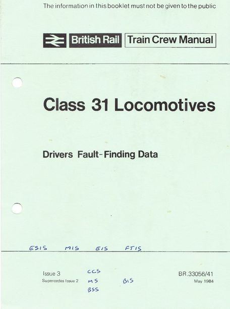 Class 31 | BVE Cornwall